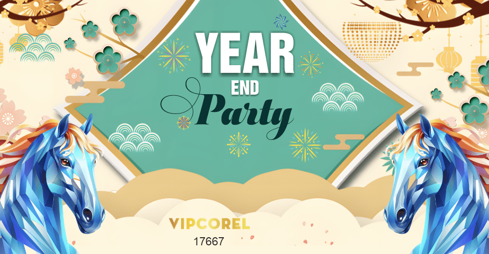 Backdrop Happy New Year 2026 file corel #298 | VIPcorel.com - Thư viện ...