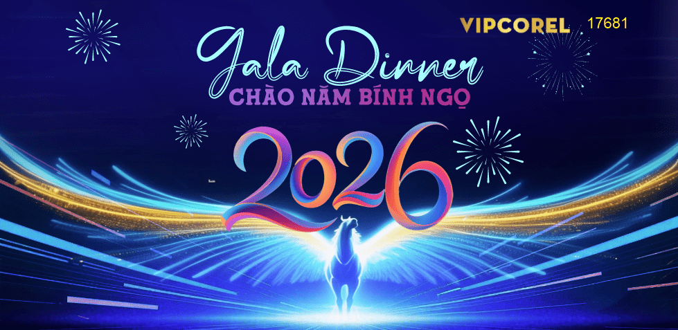 Backdrop Happy New Year 2026 file corel #307 | VIPcorel.com - Thư viện ...